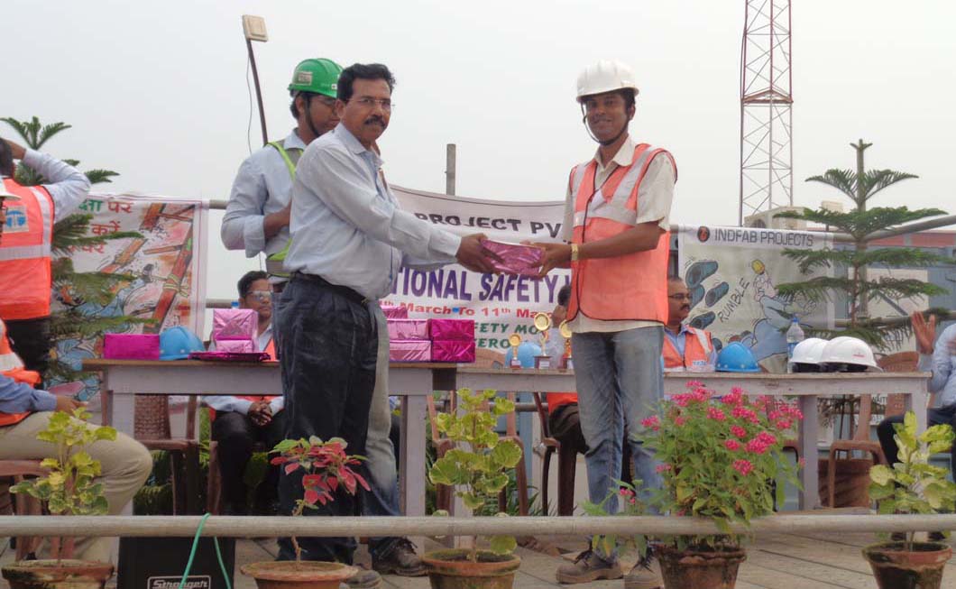 Indfab Projects bags best Safety Award in various categories from Tata ...